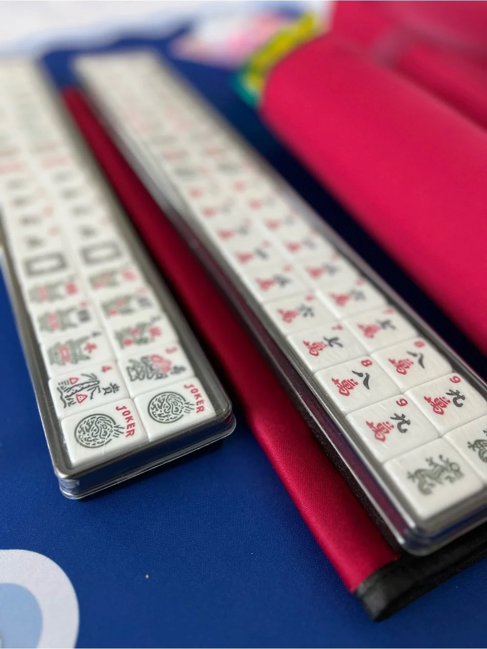 Games | Complete American Mahjong Game Set With 166 Tiles 4 ...